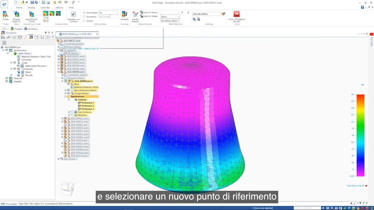 Solid Edge Simulation Video IT