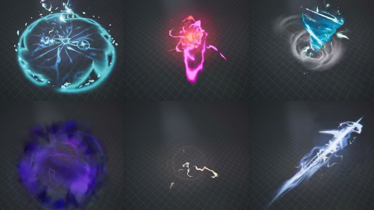 Electricity & Shock Stylized VFX Starter Kit