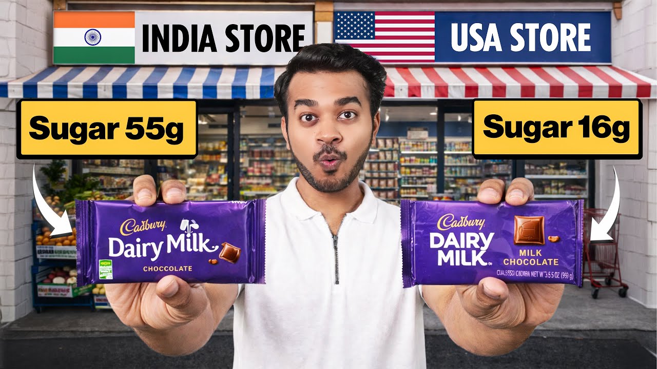 I Check Quality of SAME Brands INDIA Vs. USA! *Shocking Result*
