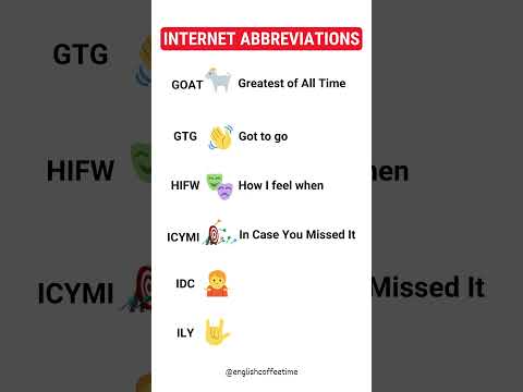 Trendy Internet Slang Words #shorts #english #learnenglish #speakenglish #esl #ytshorts