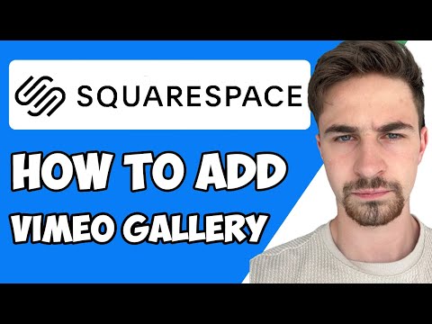 How To Add Vimeo Gallery to Squarespace 2023