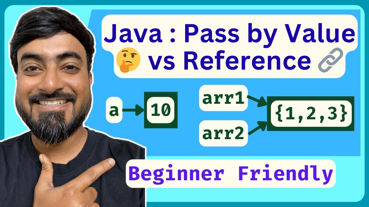 Pass by Value vs Pass by Reference in Java | Java for Beginners Explained