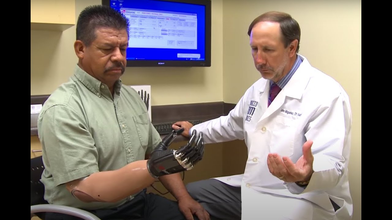 International Expert on Bionic Arms and Hands Works With Advanced Technologies