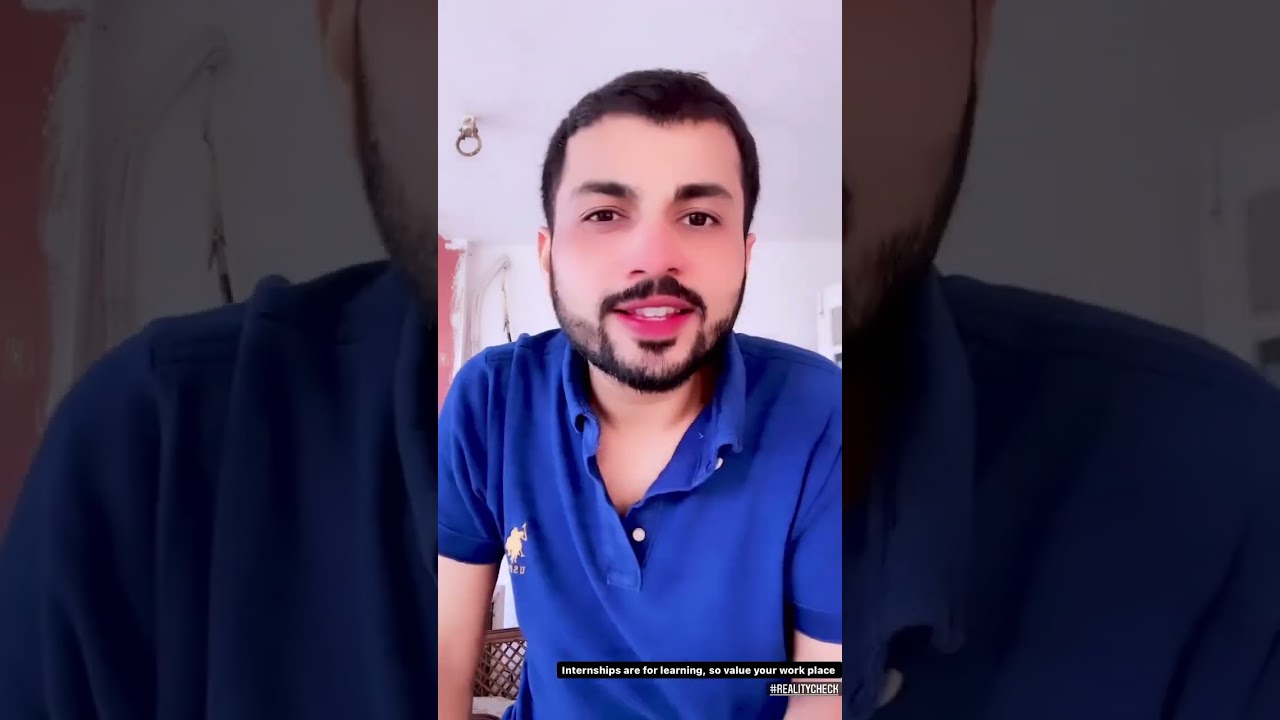 Internships are for learning, Not for earning | Internship | Reality Check | Kshitiz Adukia