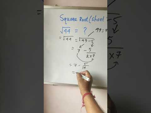 square root of 44 non perfect number