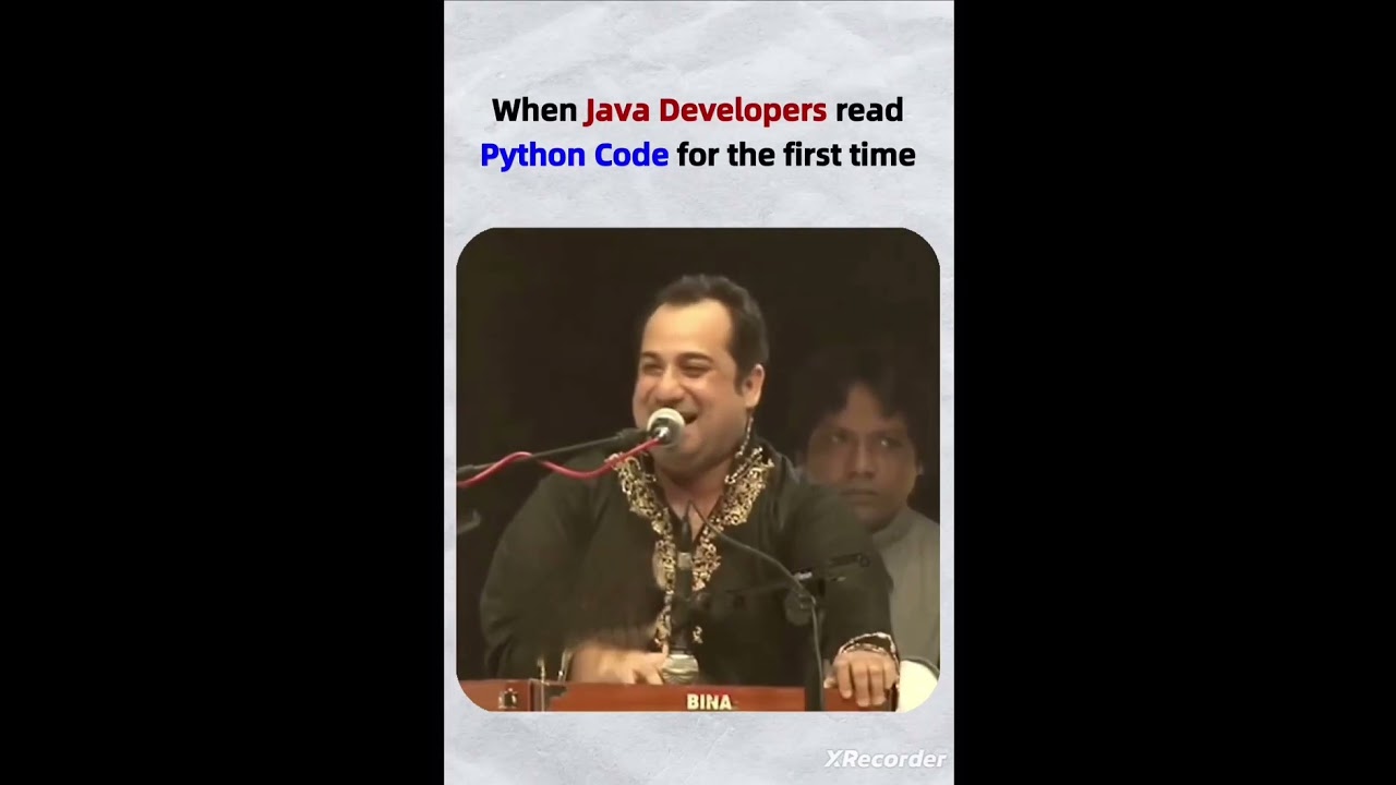 Java developers read Python code for first time 🤔👨‍💻👆#python #ytshorts #trending #webdevelopment