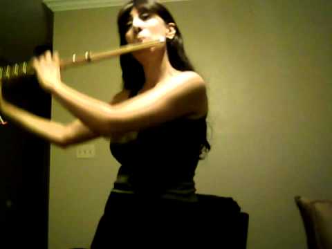 Françaix - Suite for solo flute, mvt. 4