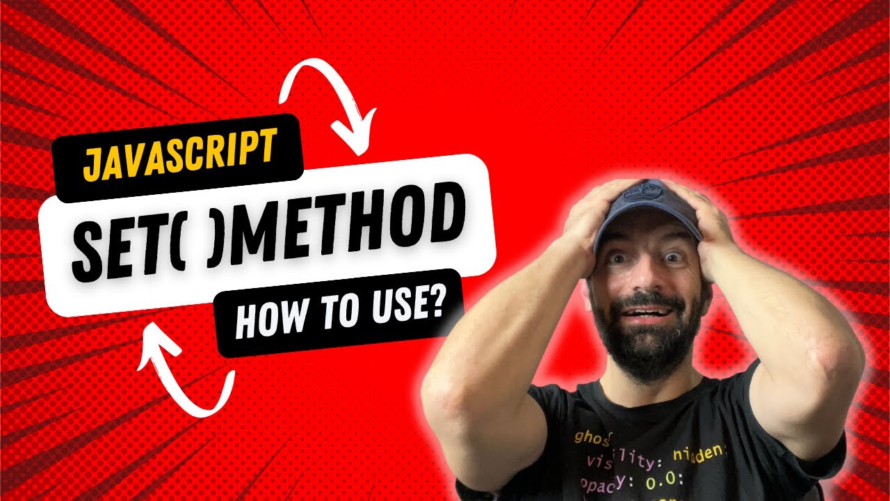 How to use Javascript SET method