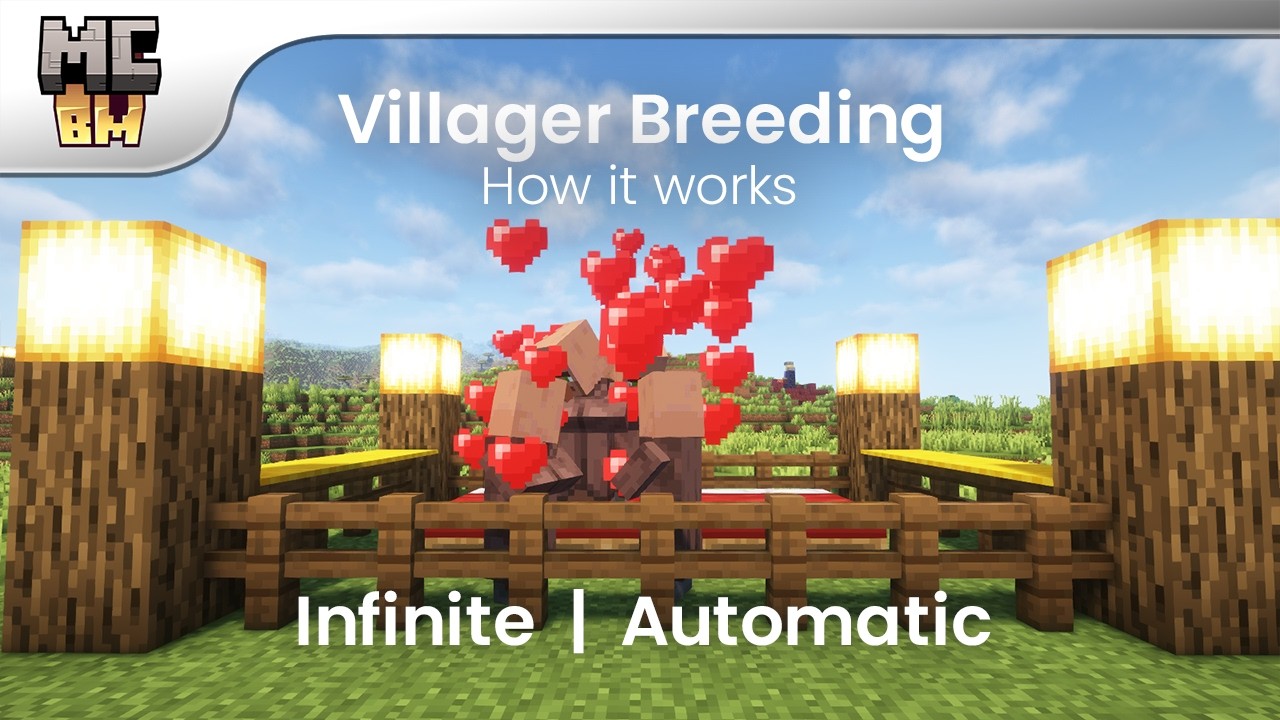 Minecraft Villager Breeding Guide - How Breeding Works | Minecraft Basic Mechanics