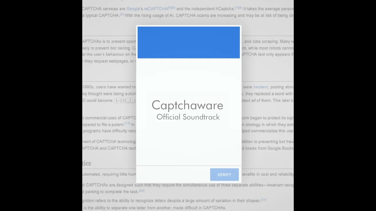 Verified - CaptchaWare OST