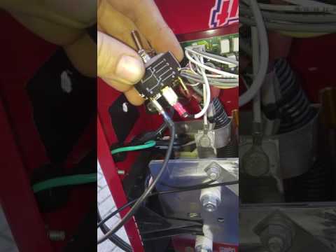 Lincoln electric 100. Spool gun wiring harness hook up