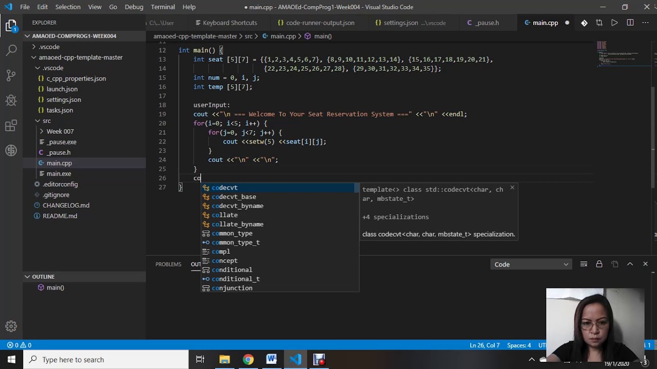ITE6102 - Computer Programming 1 - Machine Problem 002
