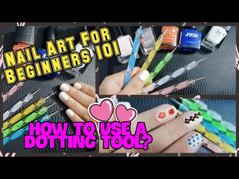 How to Use Dotting Tools For Easy Nail Art? | Nail Art For Beginners 101
