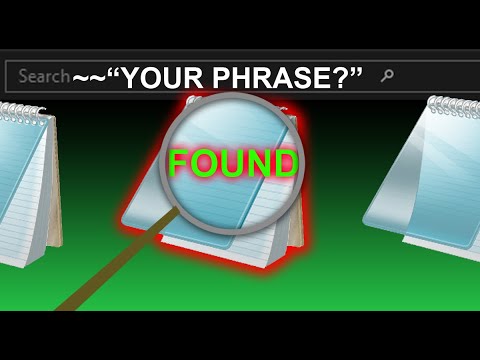 Searching Windows Files For 2 Key Words, Multiple Words, Phrases & Terms, Lines Of Code. Let's Try