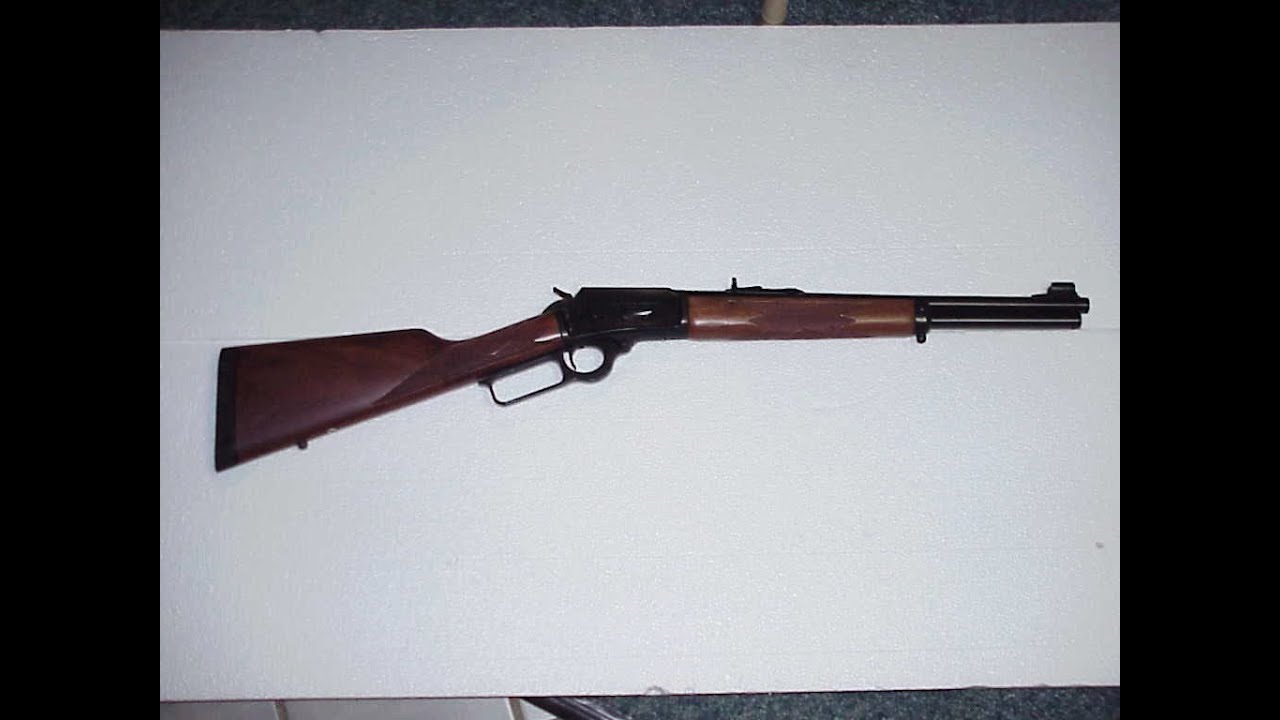 MARLIN 1894P , LEVER ACTION  44 MAG RIFLE.   16 1/8 BARREL,   REVIEW