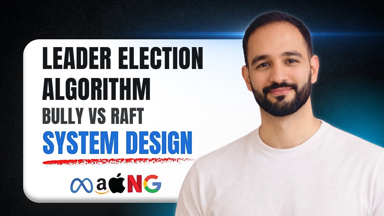 Leader Election Algorithm Explained from Scratch (Bully vs Ring) | System Design By Microsoft SDE