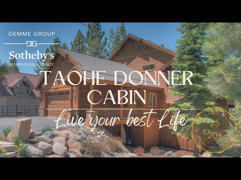 SOLD $1,790,000 | Tahoe Donner Cabin | Truckee, CA