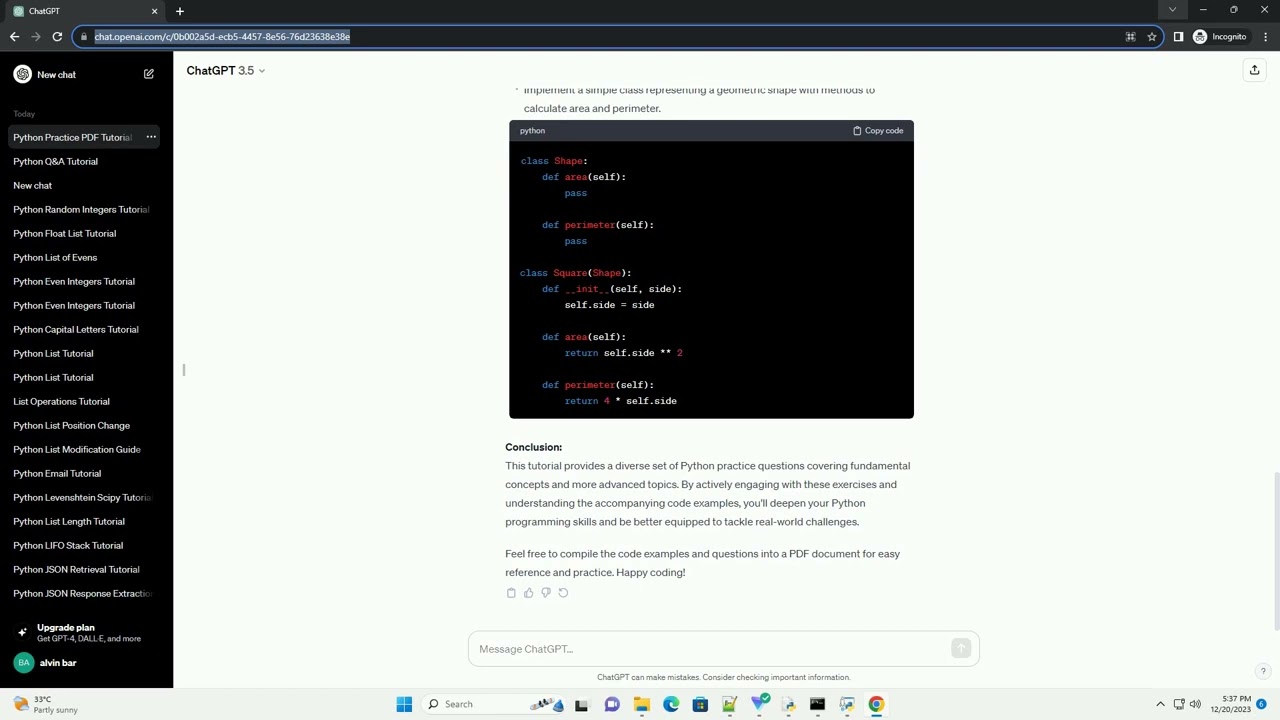 python questions for practice pdf