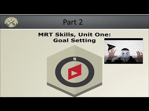 2  Master Resiliency Training MRT – Goal Setting Part II