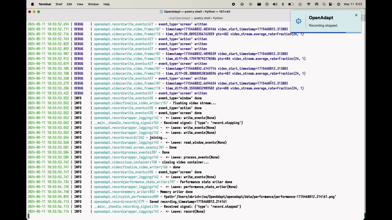 Quick Demo of OpenAdapt: Automate Tasks with AI on Any Desktop App