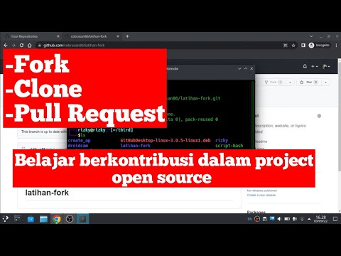 Tutorial Fork,Clone,Pull Request di Repository/Project Github | Berkontribusi di Proyek Open Source