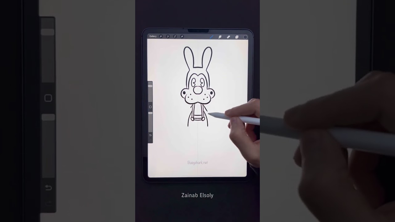 Drawing Boris The Wolf - Bendy and The Ink Machine #boristhewolf #bendy