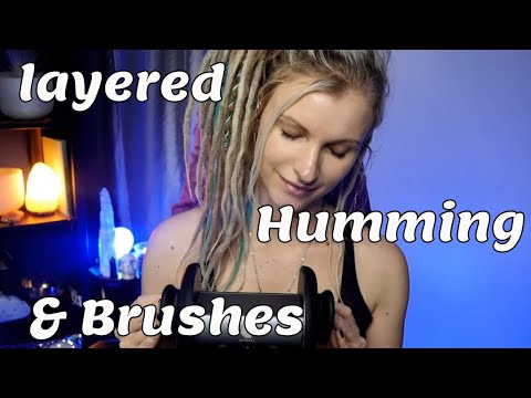 Ruby True – ASMR for Sleep, Layered Humming & Brushes, Recorded Live [Intentional] [Layered ...