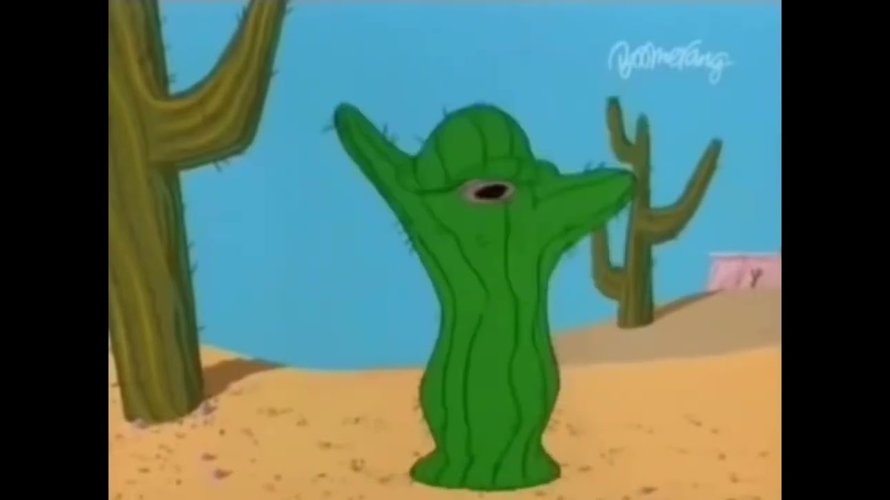 Wile E. Coyote’s cactus costume fail