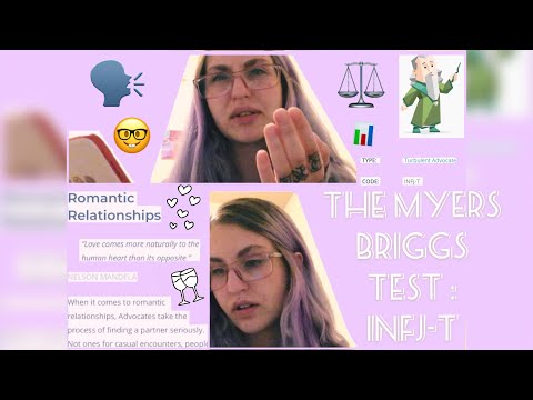 I Took the Myers Briggs Test ~ Personality Type INFJ-T, Turbulent Advocate ~ 💜