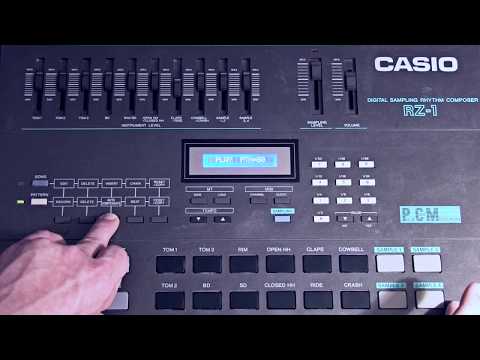 Casio RZ-1 - The fantastic 8 bit sampling drum machine - Review and ...
