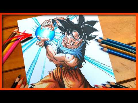 Cómo dibujar Goku: instinto superior | Dragon ball super