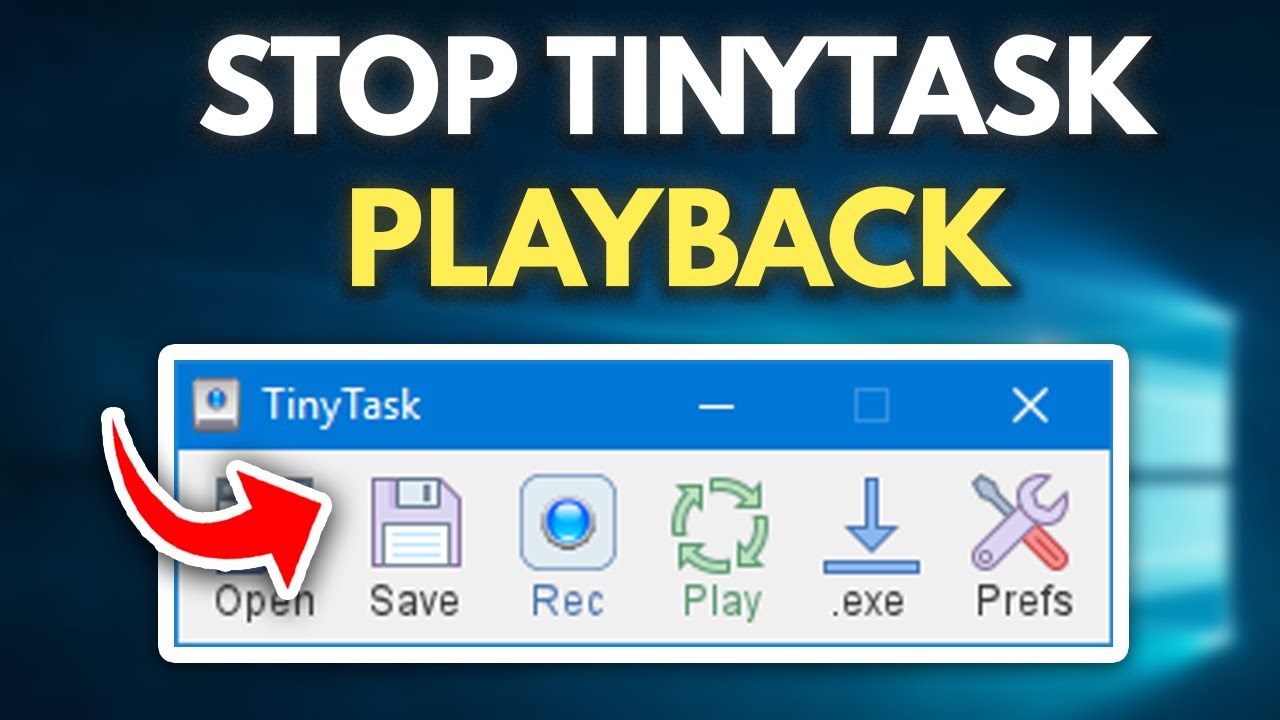 How to Stop TinyTask Playback (2025)