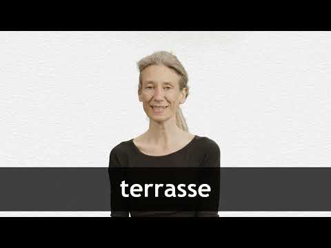 How to pronounce TERRASSE in French