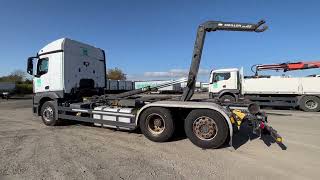 Mercedes-Benz 2545L hook lift truck for sale Germany Heuchelheim, ZR43034