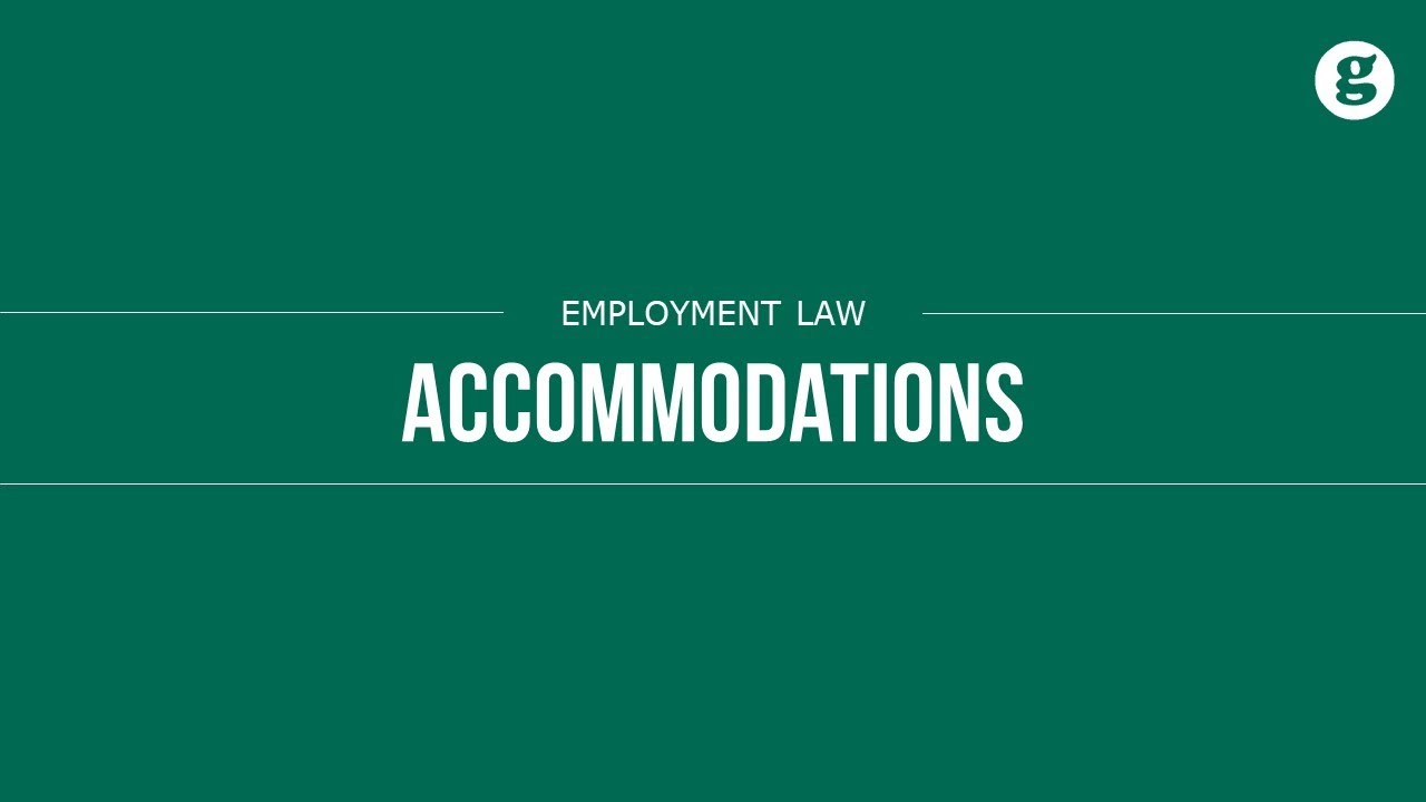 Accommodations