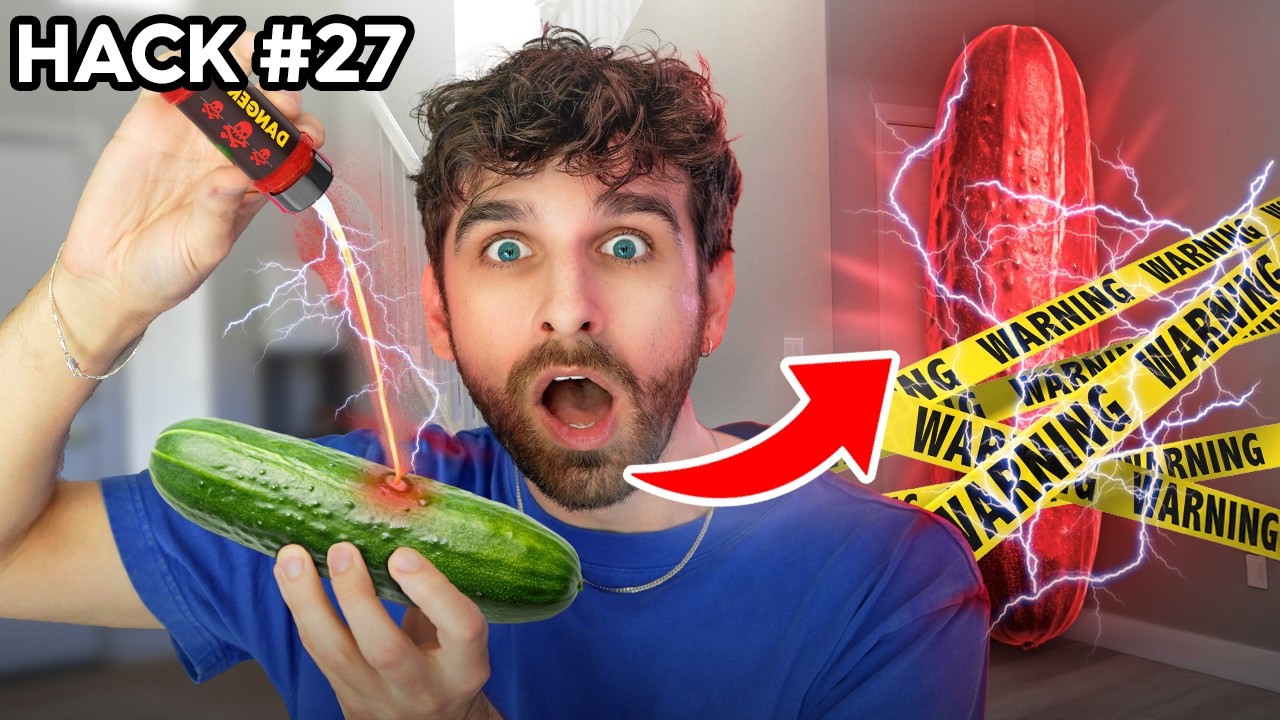 I Tried EVERY Viral TikTok Food Hack! (I GOT SICK)