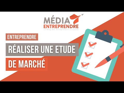 RÉALISER UNE ÉTUDE DE MARCHÉ