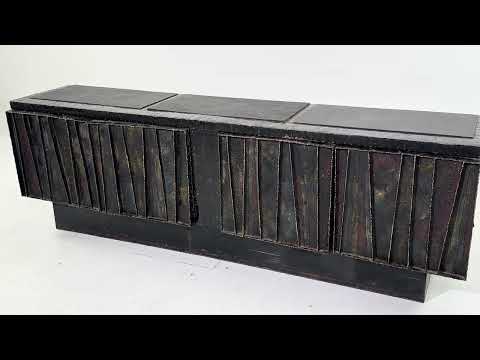 Paul Evans Mid Century Deep Relief Cabinet Credenza