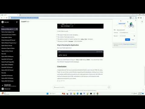 use python code in html