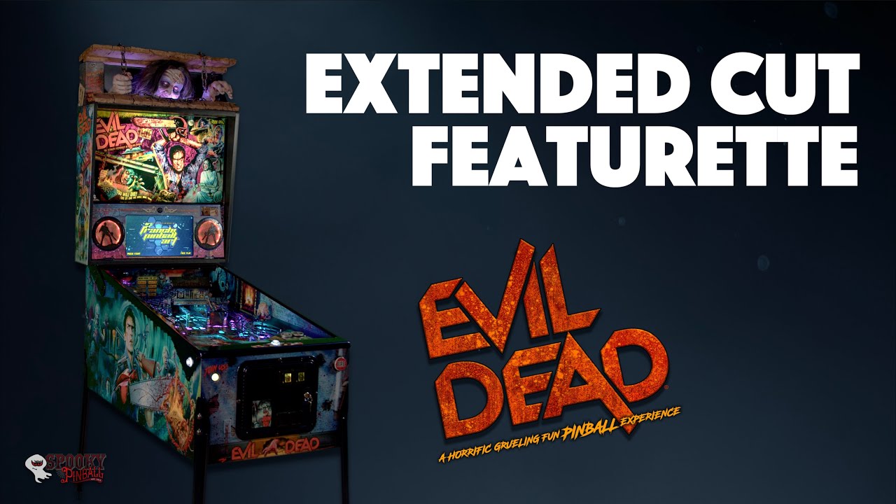 EVIL DEAD REVEALED – Welcome to Pinball News – First & Free