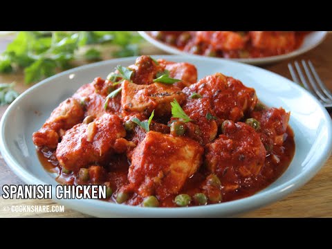 Spanish Chicken Skillet 25 Minutes for $3 per Serving