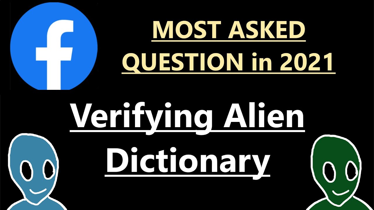 Verifying an Alien Dictionary - Leetcode 953 - Python