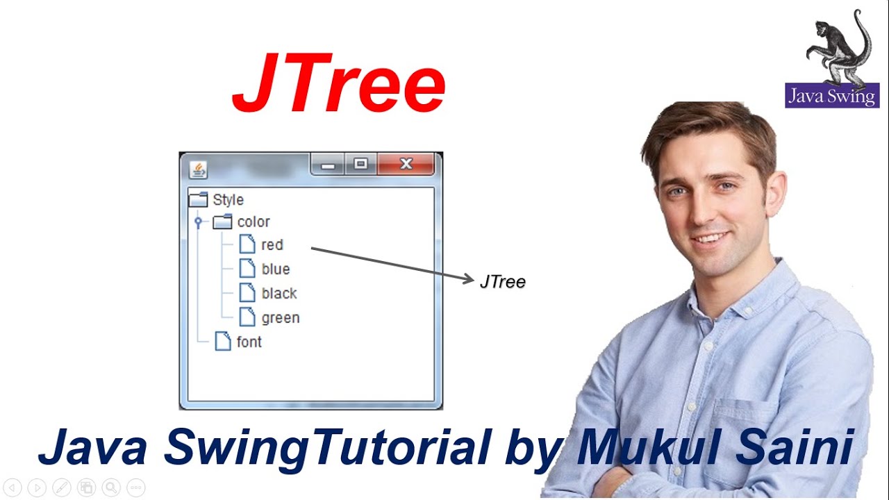 #58 Java Swing Tutorial | JTree in Java Swing