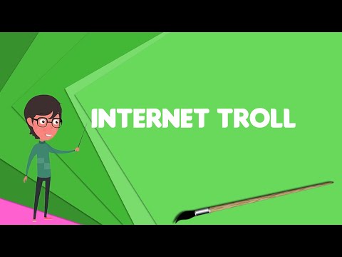 What is Internet troll? Explain Internet troll, Define Internet troll, Meaning of Internet troll