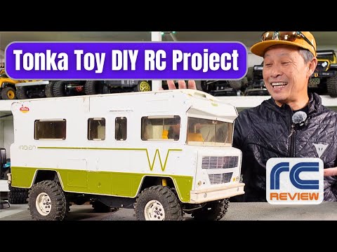 Tonka Winnebago converted to a RAD RC trail crawler - Awesome nostalgia rc project
