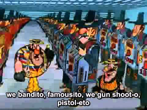We Bandito Gangsterito/ Soviet Cartoon "Adventures of Captain Vrungel"