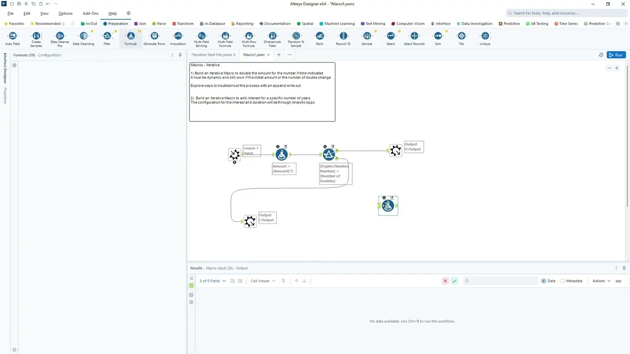 Alteryx Macro Training 2   Iterative Macro