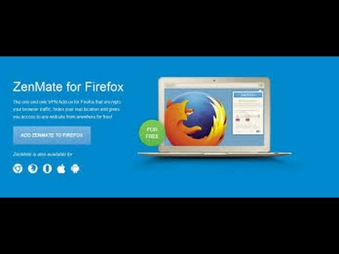 How to Add Zenmate Extension On Firefox