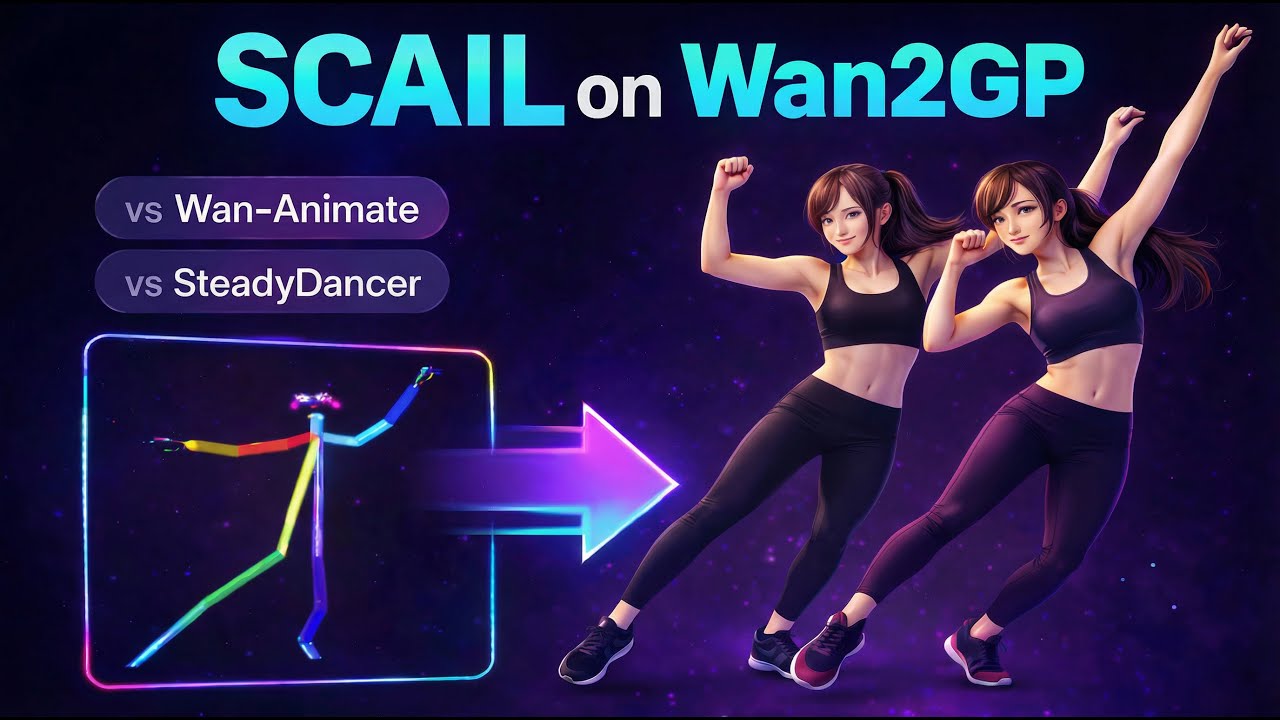 SCAIL on Wan2GP: Create Multi-Character Dance Animations
