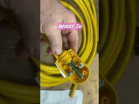 30 Amp RV Shore Power Male Plug Replacement